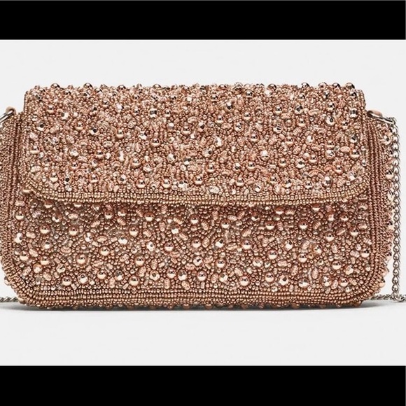 Zara | Bags | Zara Beaded Hand Made Crossbody Bag | Poshmark